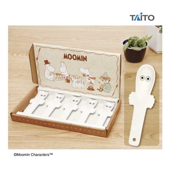 Moonin | Dining | Moomin Nyoro Nyoro Ceramic Spoon Set | Poshmark